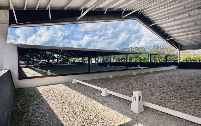 Horse Arena Mirrors - Footing Solutions LLC