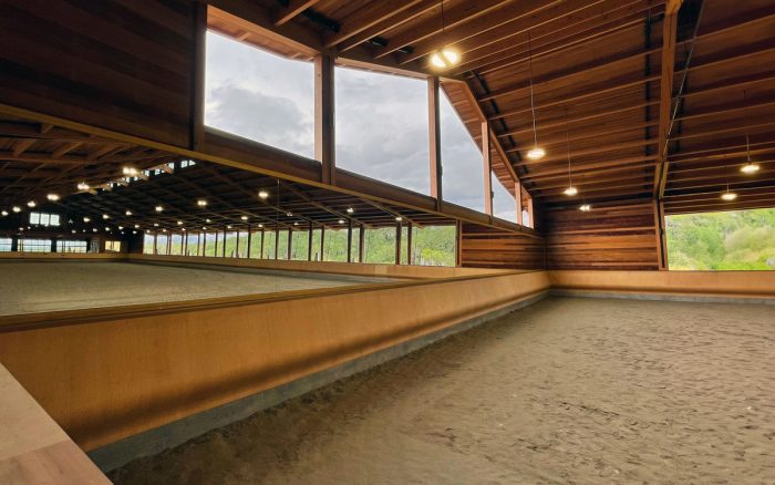 Horse Arena Mirrors - Footing Solutions LLC